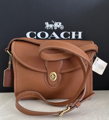 NWT COACH VINTAGE DEVON BAG BRITISH TAN LEATHER 9088 BOX | eBay