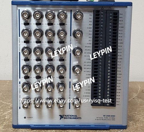National Instruments NI USB X Series Multifunction DAQ USB-6363 BNC 152805A-01L | eBay