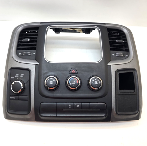 Dodge Ram 2500 3500 2013–2018 Center Dash Radio Bezel w/ Controls & Air ...