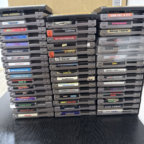 Super Nintendo NES Game Lot 54 Games Tested Working | eBay