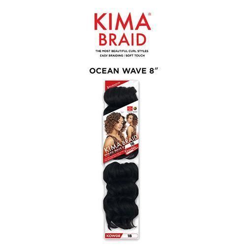Kima Synthetic Crochet Hair - 2X Ocean Wave 8" | eBay