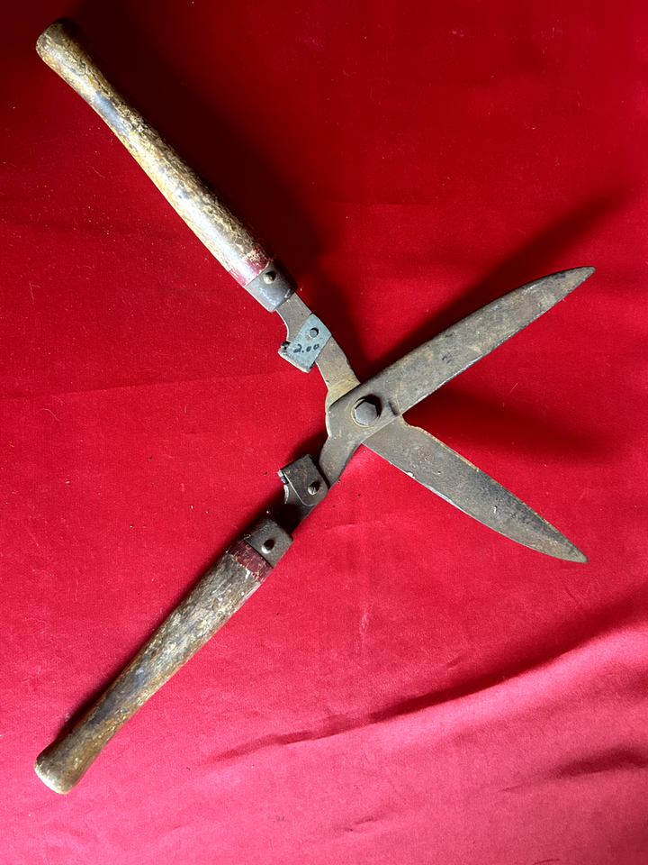 Garden Shears Vintage 8-1/2" Blade Wiss USA Brand English Style Hedge ...