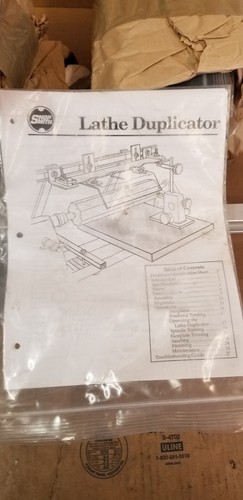 NEW, Open box Shopsmith Lathe Duplicator. Factory Packaging. Mark V ...