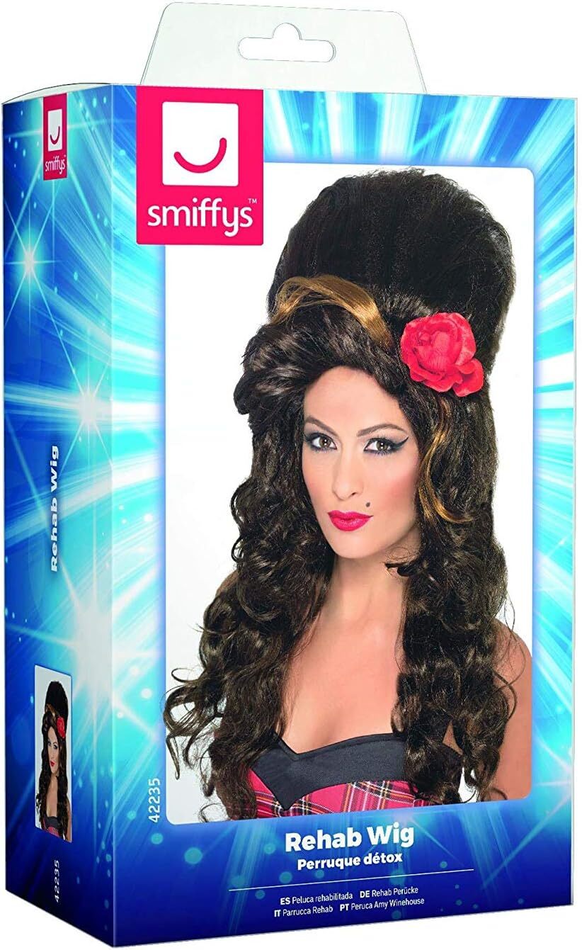 Smiffys Rehab Wig, Brown | eBay