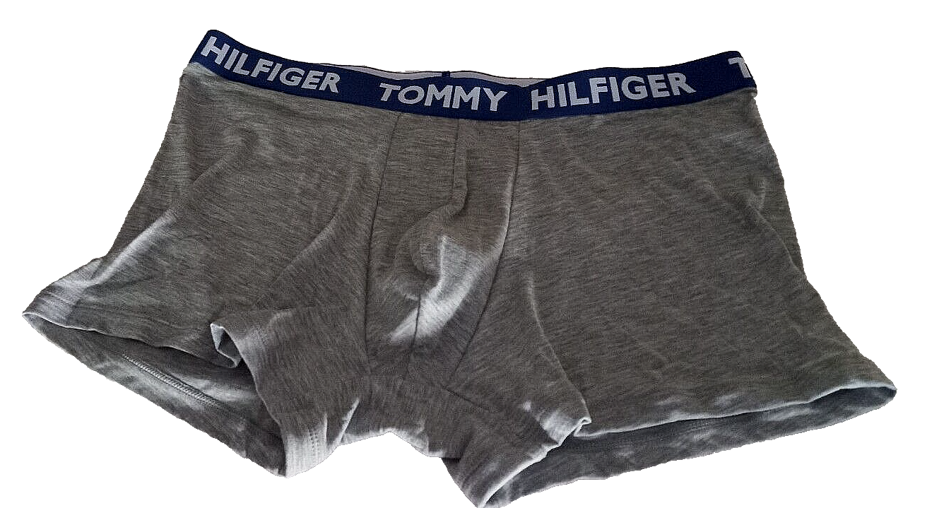 Tommy Hilfiger 96% polyester, 4% spandex gray heather boxer brief L | eBay