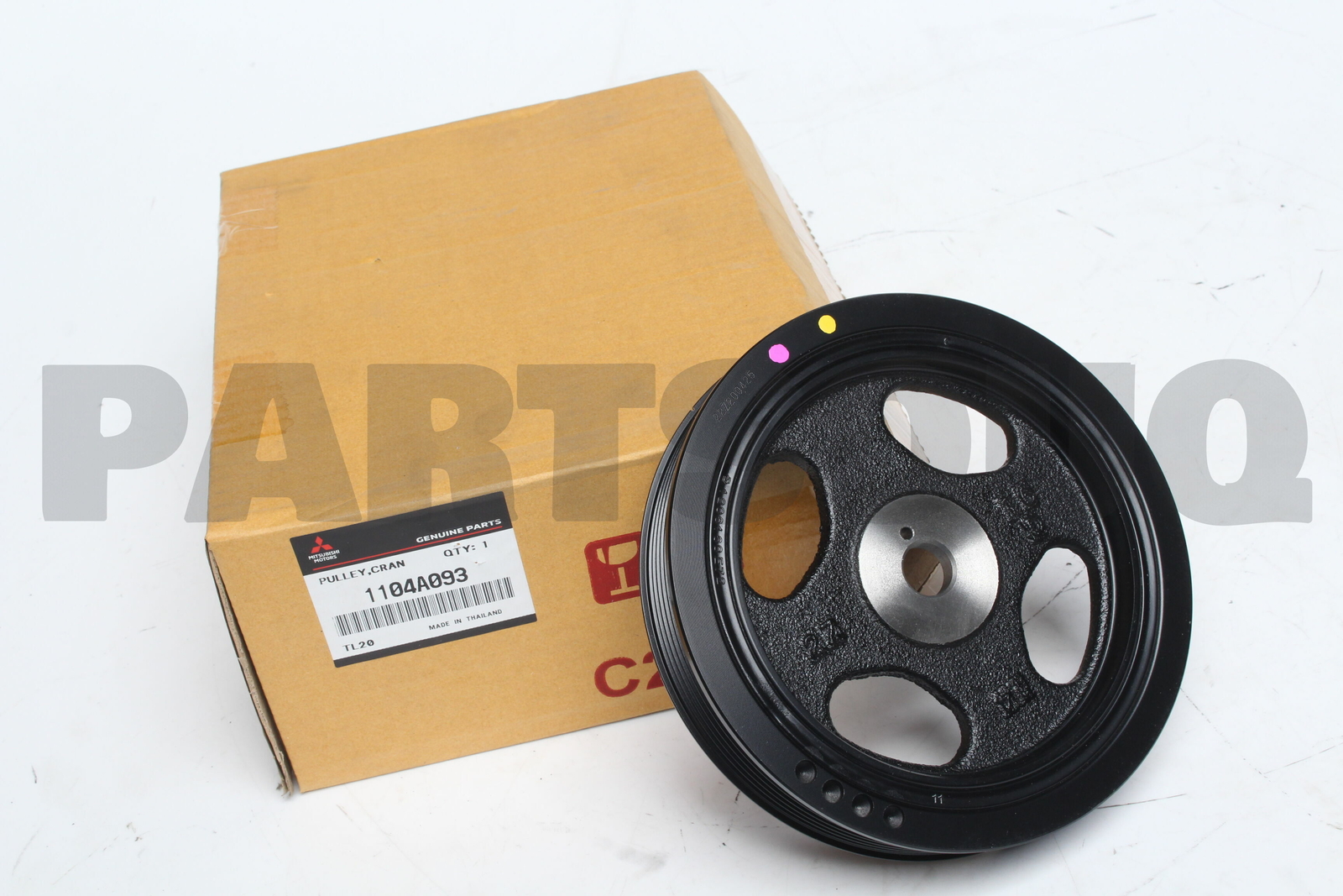 1104A093 Genuine Mitsubishi PULLEY,CRANKSHAFT | eBay
