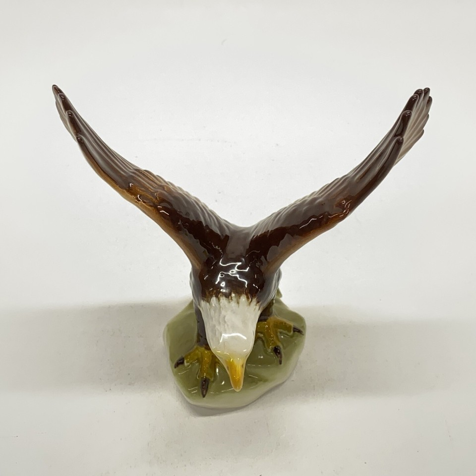 Goebel 1975 White Headed Eagle Porcelain Figurine 5" 38136-12 West ...