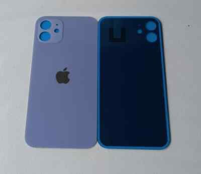 VITRE ARRIÈRE IPHONE 12 VIOLET Big hole + Adhesif | eBay