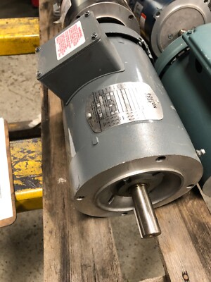 BOSTON GEAR HUTF-B 1HP 35J73-87 1725RPM 143TC 3PH 208-230/460V TEFC ...