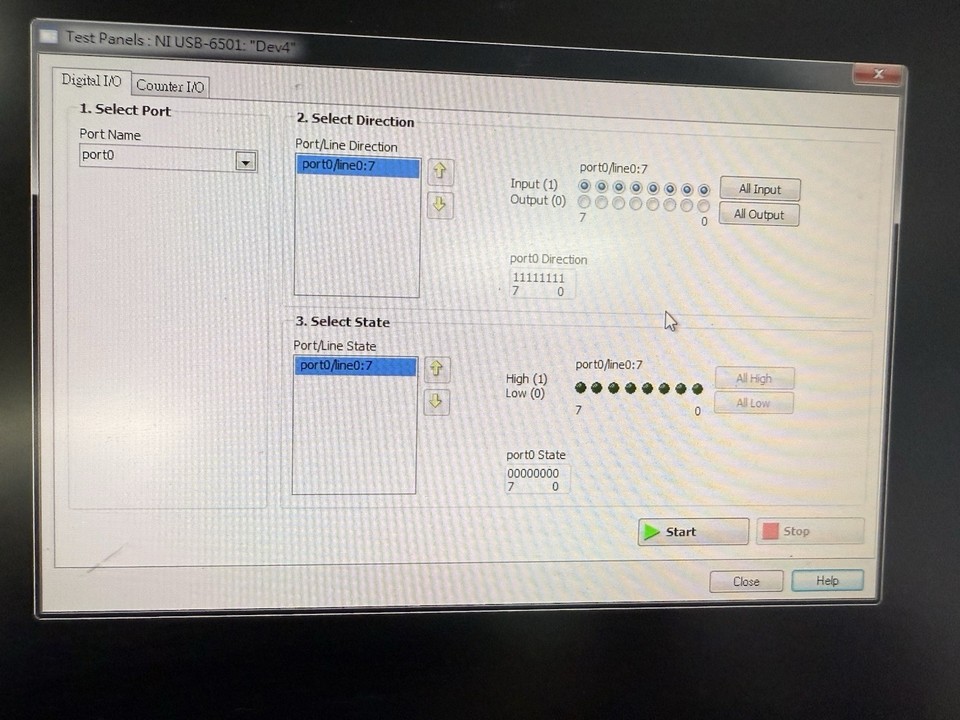 National Instruments NI USB-6008 & USB-6501 DAQ Modules Tested Working ...