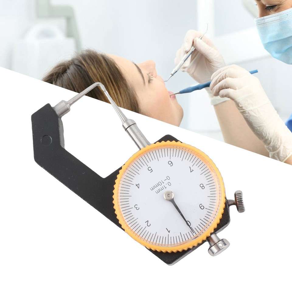 Dental Caliper Thickness Gauge Dental Laboratory Dial Caliper Measuring ...
