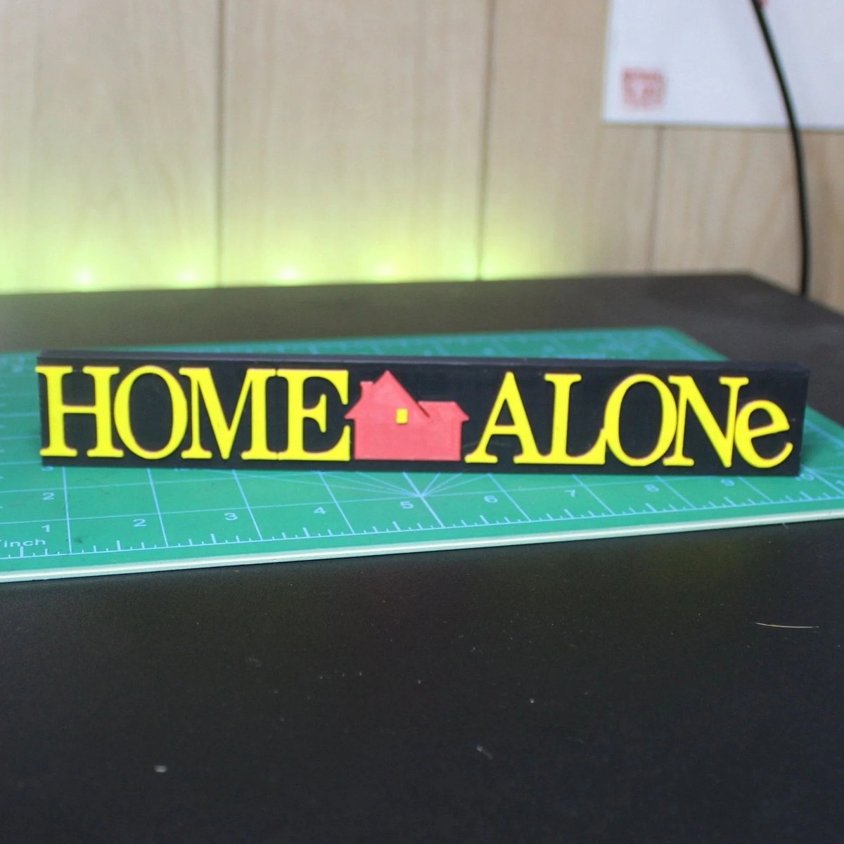 Home Alone Logo Letter