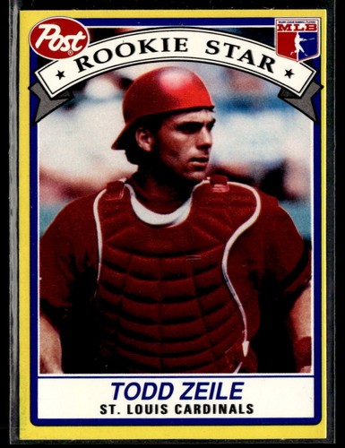1991 Post Cereal #25 Todd Zeile Baseball Card 1302S | eBay