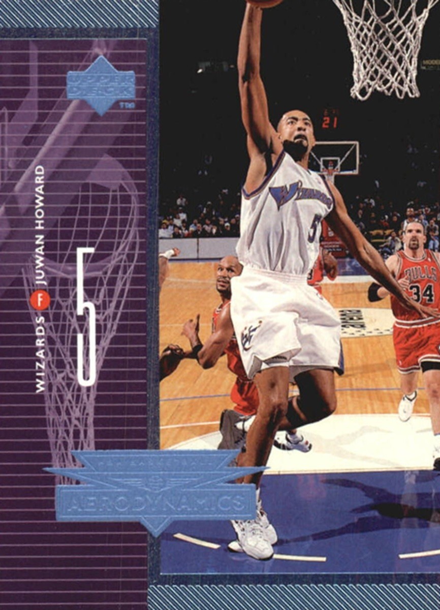 1998-99 Upper Deck AeroDynamics #A24 Juwan Howard Washington Wizards | eBay
