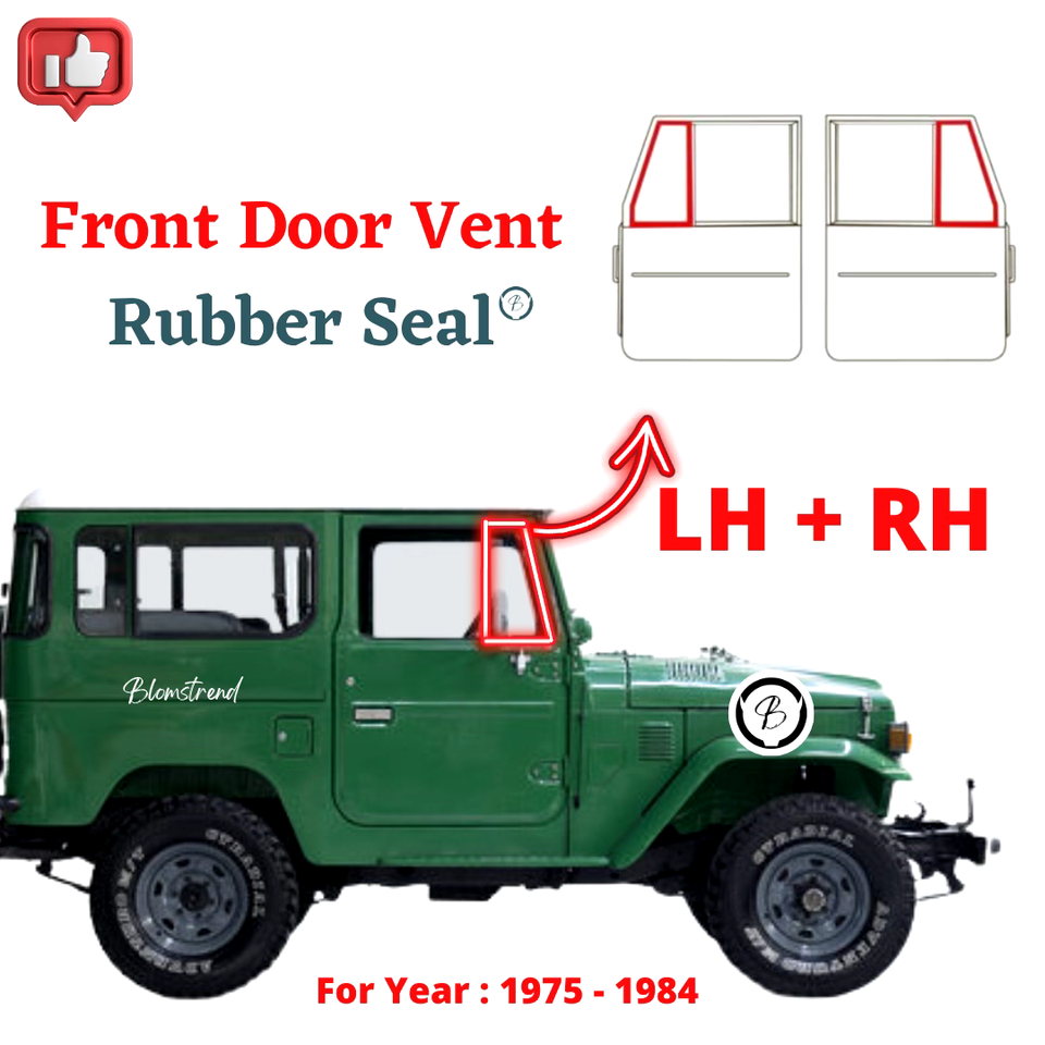 Pair Toyota Land Cruiser FJ40 FJ45 BJ40 Vent Quarter Window ...