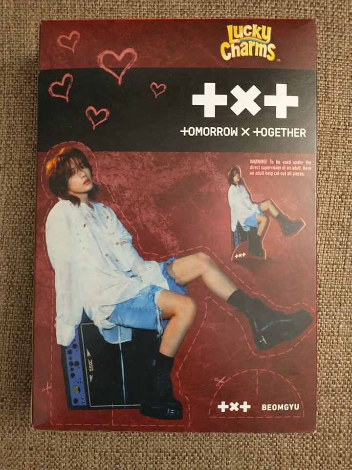 TXT TOMORROW X TOGETHER (BEOMGYU) Lucky Charms Cereal - Sealed 10.5 oz ...