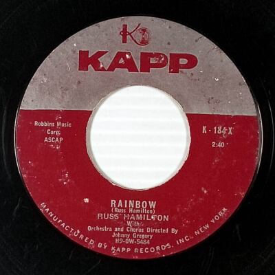 Russ Hamilton - Rainbow / We Will Make Love [7" 45 rpm Single] | eBay