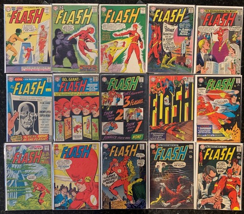 Flash (1961-1985) Huge Lot #119, 127, 135, 167, 175, 275 Annual 1 Much ...