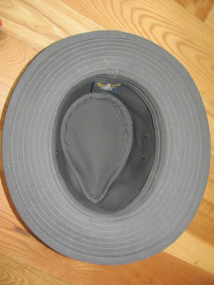HENSCHEL HAT CO USA Outback Canvas Hat Mens Large (CH) | eBay