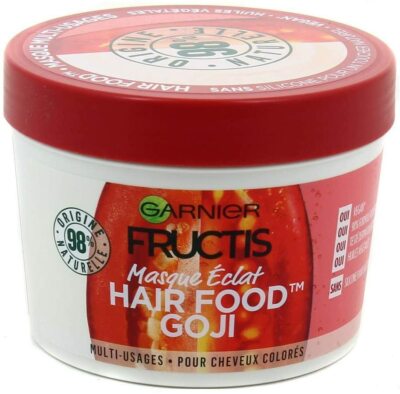 Garnier Fructis hair food goji - Masque cheveux - Le pot de 390ml | eBay