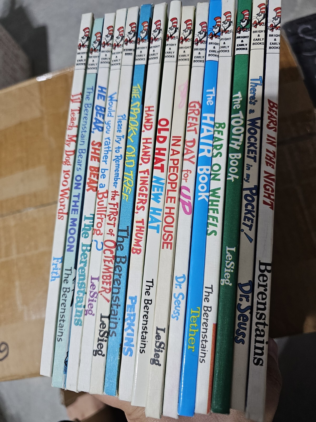 Dr. Seuss Beginner Bright and Early Books Lot Of 15 Vintage Book Club ...