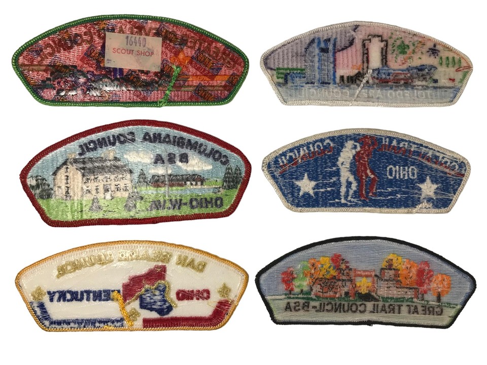 Lot of Ohio Councils 1/2 Dozen BSA CSPs Mint CSP (BHP2033) | eBay