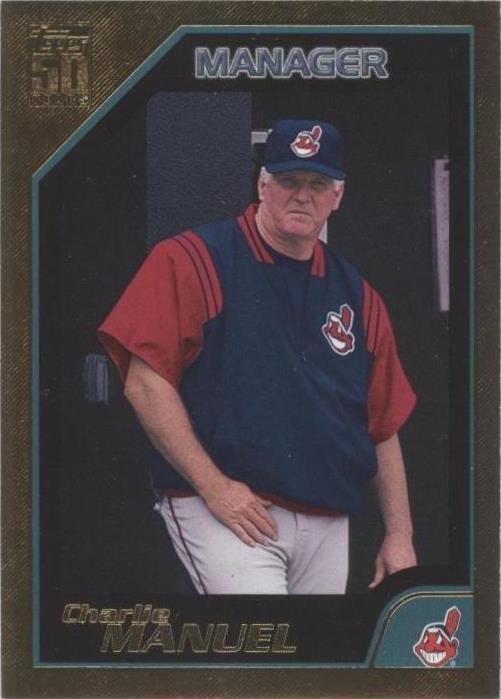 2001 Topps - Charlie Manuel #329 Gold /2001 for sale online | eBay