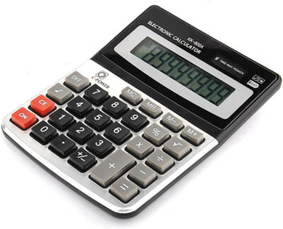 8 DIGITS DISPLAY DESKTOP CALCULATOR, JUMBO LARGE BUTTONS-BUSINESS ...