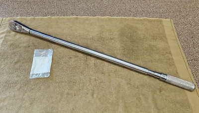 Snap-on QD4R600 Ratchet Click Torque Wrench 3/4" Drive L872 100-600 Ft ...