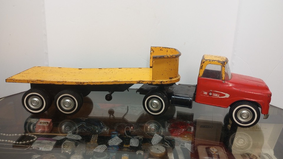 Tru-Scale International Stake Semi Tractor Trailer Original | eBay