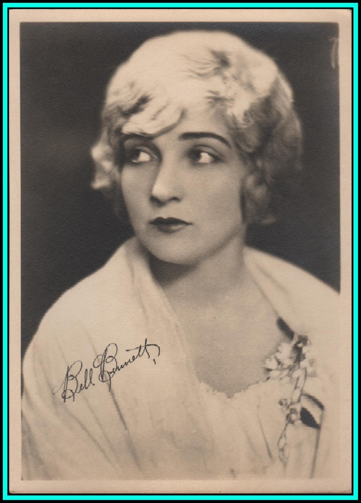 BELLE BENNETT - US Actress - Original Vintage Printed Signature ...