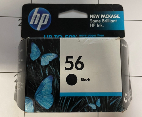 hp 56 Black Ink Cartridge C6656AN#140 (Expiration Date: Mar 2012) | eBay