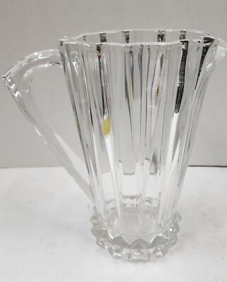 Vintage Signed Rosenthal Classic Lead Crystal Pitcher Blossom Pattern 8 ...