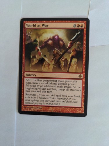 World At War Mtg Rise Of The Eldrazi | eBay