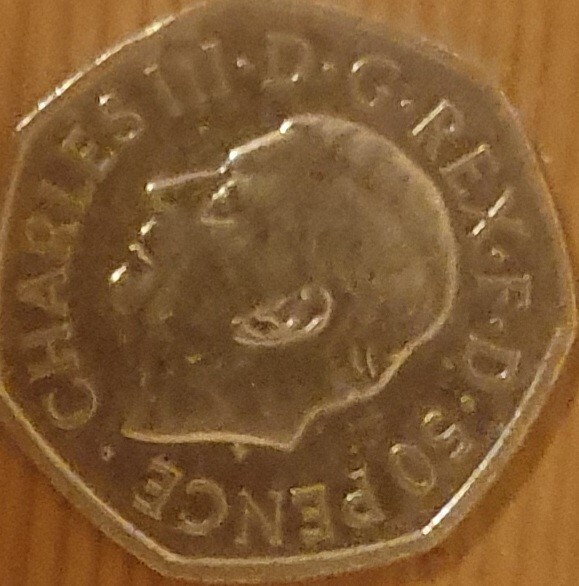 EXTREMELY RARE, King Charles III 50p 2022 50 pence coin | eBay