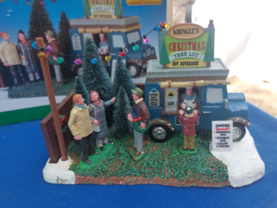 Lemax Christmas Village-Christmas Tree Lot -Table Accent Camper Trailer ...