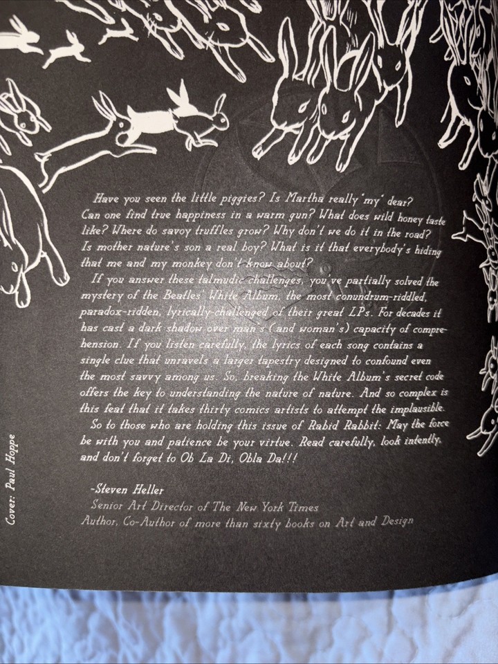 Rabid Rabbit 8 The White Album 2008 Comics | eBay UK