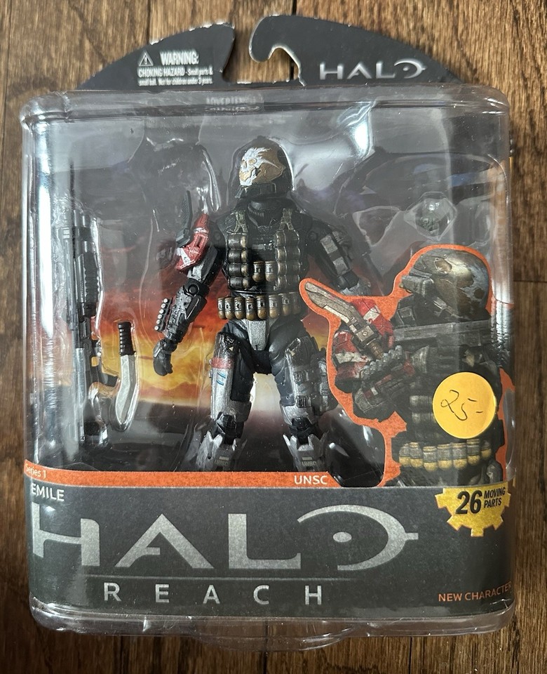 McFarlane Halo Reach Figures Carter Kat Emile Jorge Jun | eBay