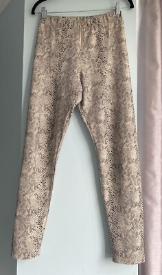 PRIVY Snake Animal Print High Waisted Super Stretch Zipped Jeggings ...
