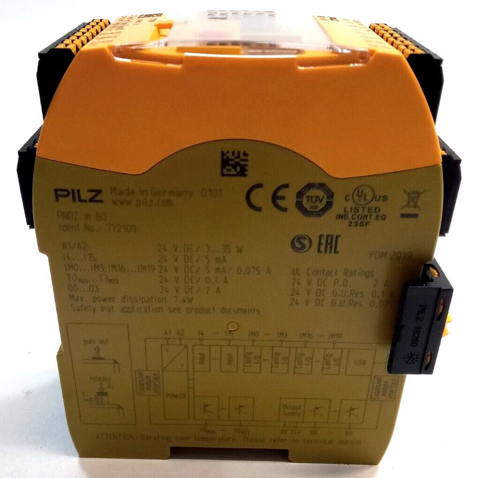 Pilz PNOZ m B0 772100 Sicherheitssteuerung, Steuerungssystem ...