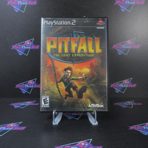 Pitfall The Lost Expedition PS2 PlayStation 2 MD/DD Complete CIB - (See ...
