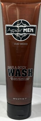 Agadir Men Hair & Body Wash Oud Wood, 8.7 oz. | eBay