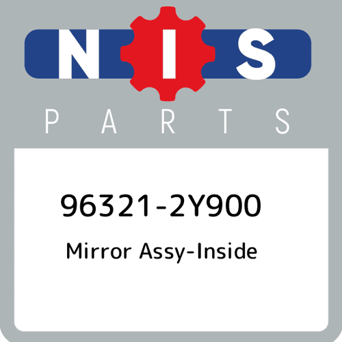 96321-2Y900 Nissan Mirror assy-inside 963212Y900, New Genuine OEM Part ...