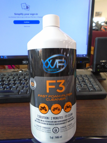 WR PERFORMANCE F3 FAST OFFROAD FOAM FILTER CLEANER 1 QT MX ATV UTV | eBay
