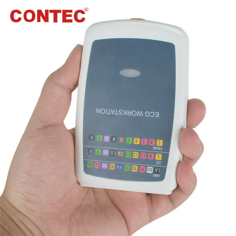 CONTEC PC Based 12-Lead Resting ECG workstation EKG Recorder Bluetooth ...