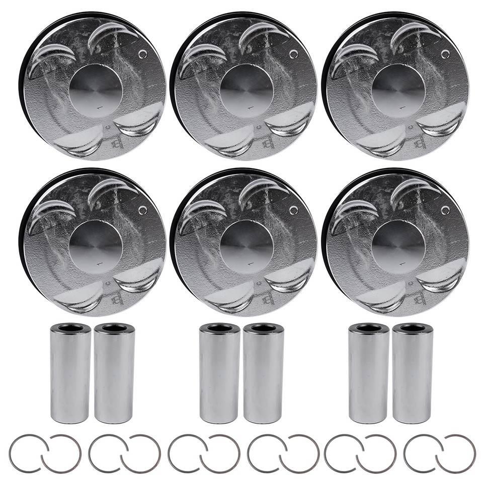 6Pcs Pistons Set For 2011-2018 Jeep Chrysler 3.6L V6 DOHC Pentastar ...