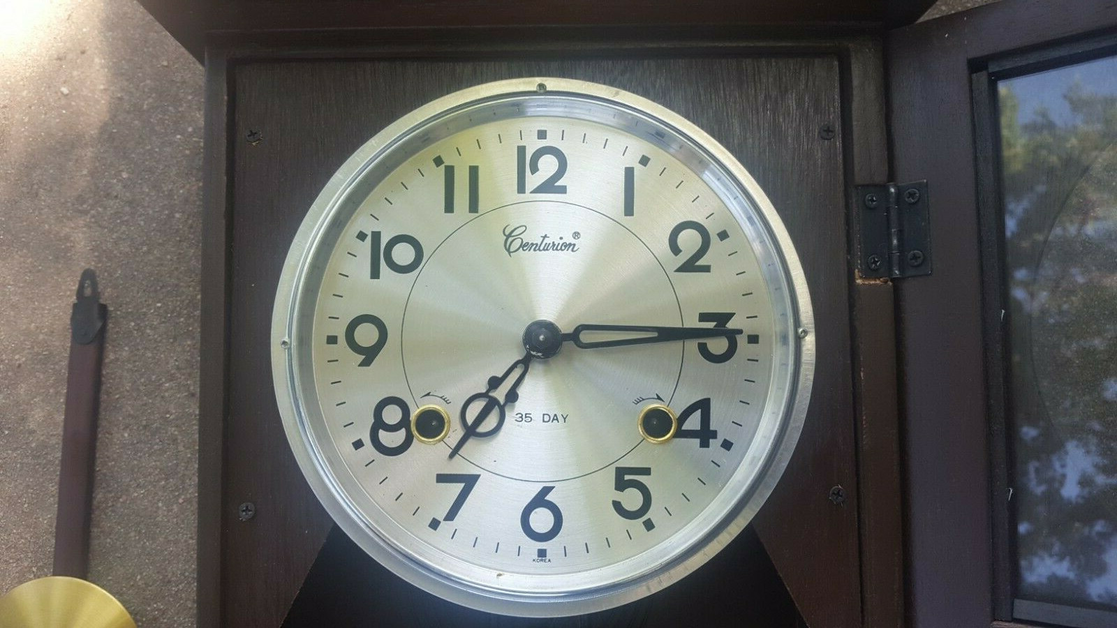 Vintage Centurion 35 Day Wall Clock W/Key & Pendulum | eBay