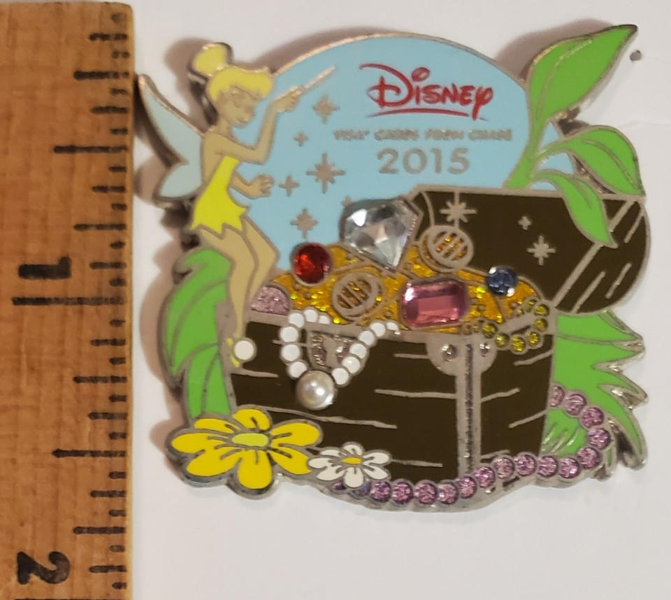 Disney Visa Cards From Chase 2015 Peter Pan Tinker Bell Treasure Chest ...