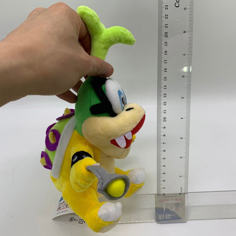 New Super Mario Bros. Iggy Koopa Plush Koopaling Soft Toy Doll Teddy 6. ...