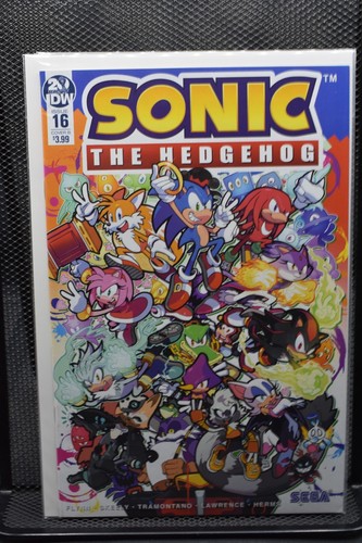 Sonic the Hedgehog #16 Cover B IDW 2019 SEGA Eggman Tails Knuckles ...